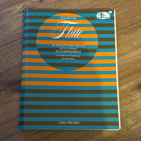 Other | Carl Fischer Solos For Flute Book | Poshmark